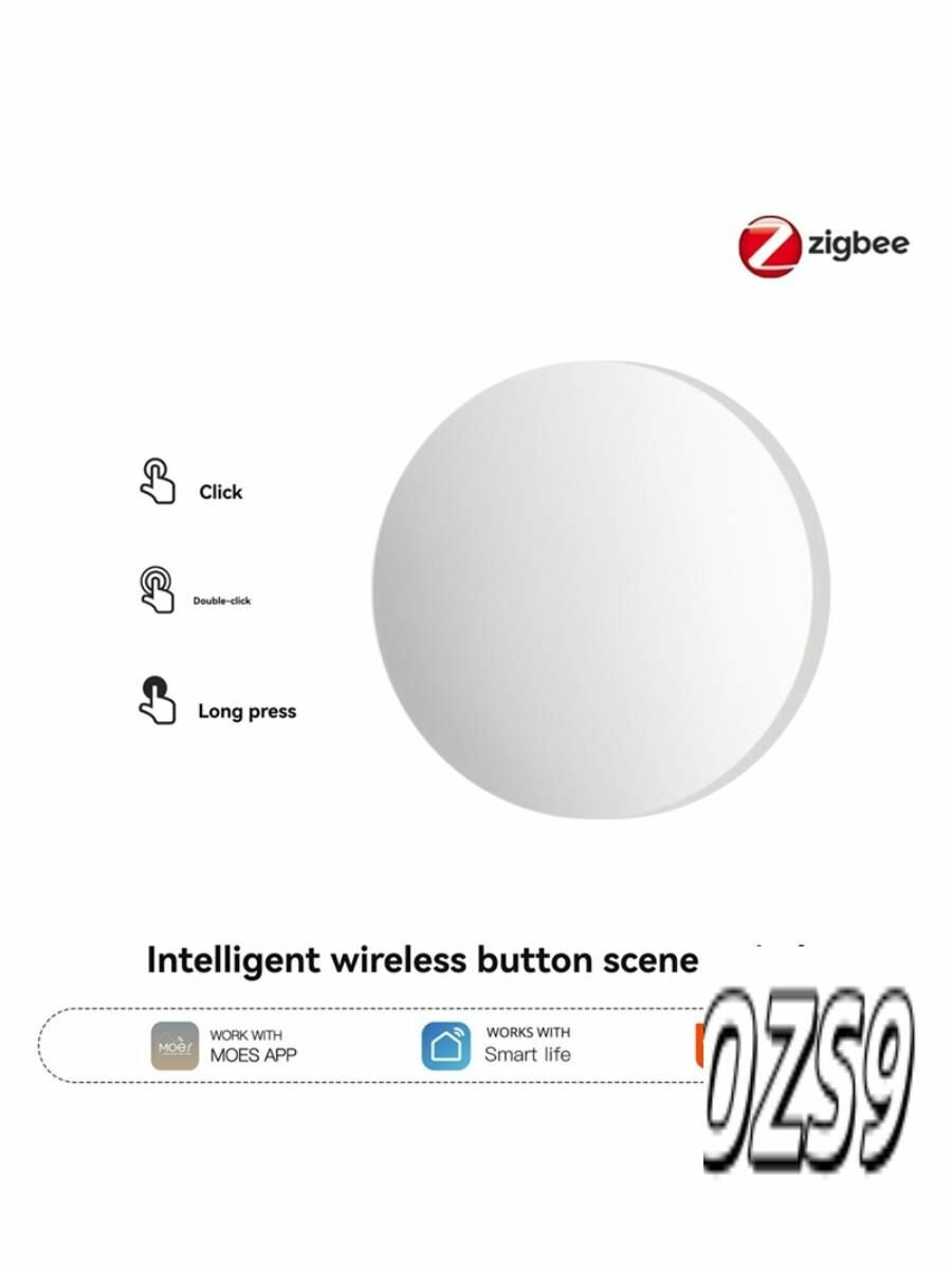 Tuya Zigbee Smart Wireless Scening Switch, Удаленное Управление Кнопкой Для Сценарии Приложений Life