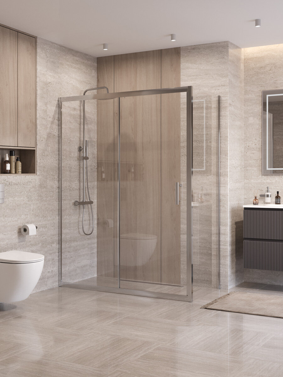 Душевой уголок BelBagno UNO-195-AH-1-150/70-C-Cr