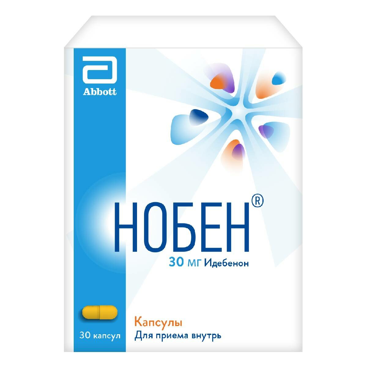 Нобен, капсулы 30 мг, 30 шт.