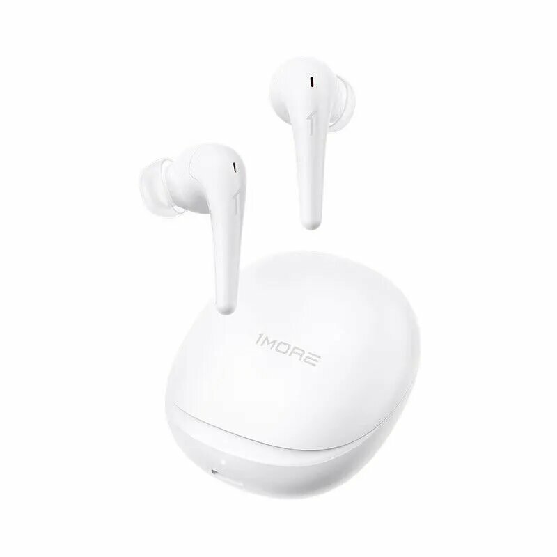 1MORE Наушники беспроводные с микрофоном 1More Aero, Bluetooth, USB Type-C, светло-серый