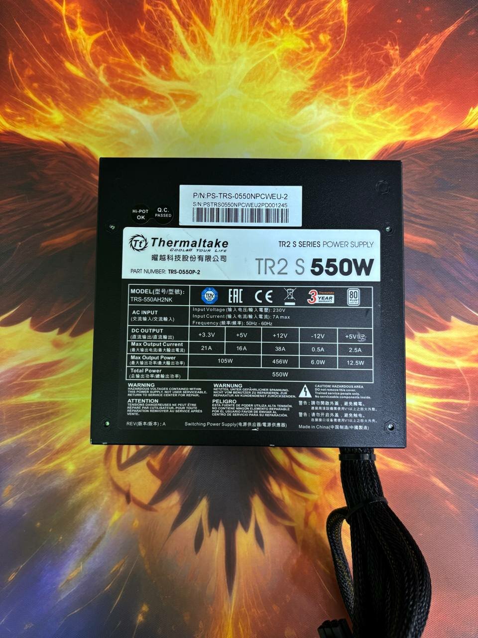Блок питания 550W Thermaltake TRS-550AH2NK
