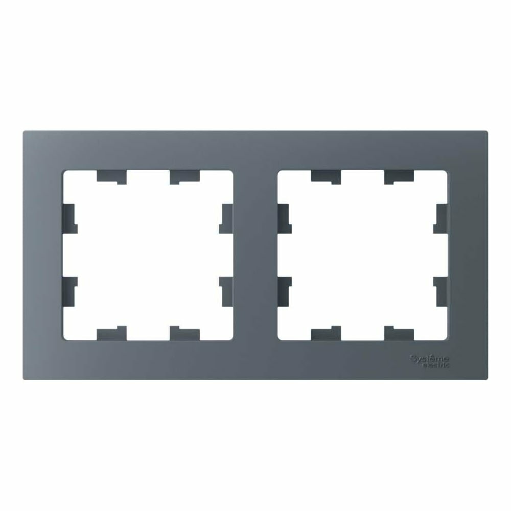 2-постовая универсальная рамка Systeme Electric ATLASDESIGN грифель ATN000702