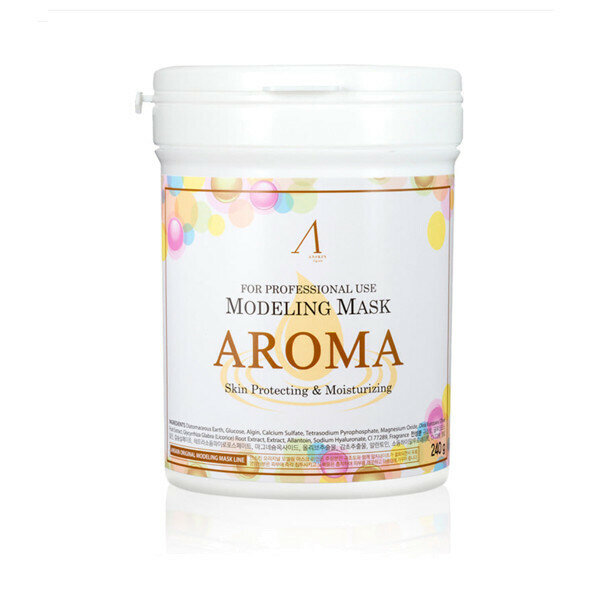 Альгинатная маска для лица антивозрастная питательная (банка) Anskin Aroma Modeling Mask 240g