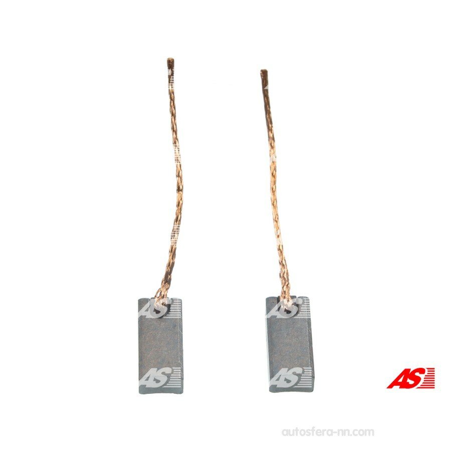 AS BX204 Комплект щеток стартера/генератора 19.4X8X4.9 AS-PL: A0001, A0002, A0020, BOSCH: 0120339512, 0120339521, 0120339533, CATERPILLAR: 3E7285, 9X0341, PX0341, CUMMINS: 3282554, 3920679, FOR