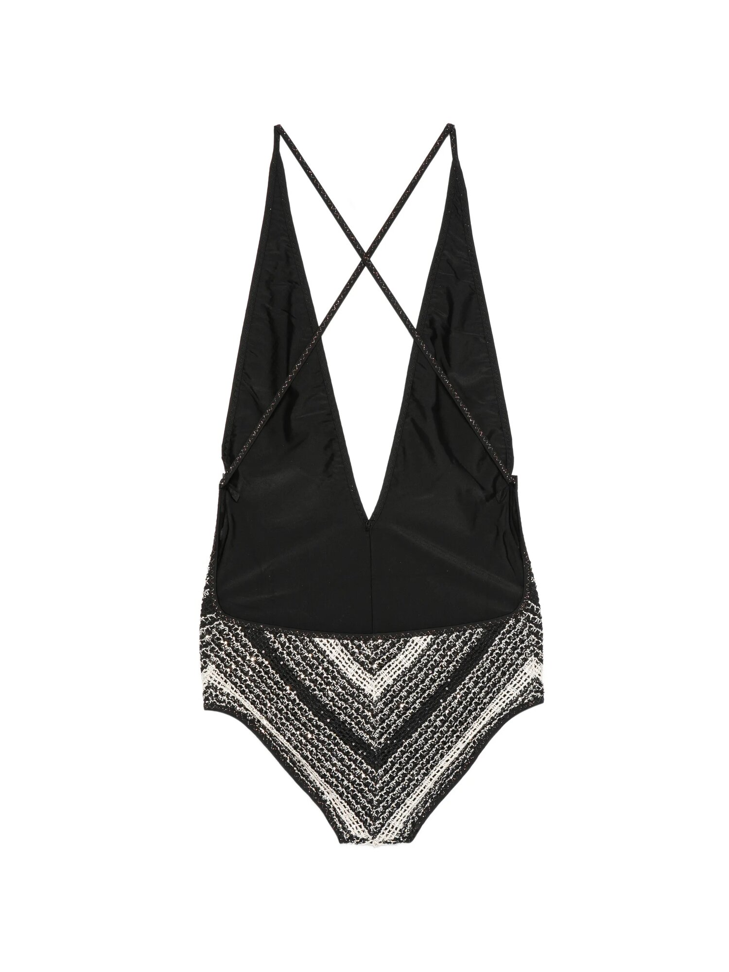Купальник Missoni Zigzag sequin-embellished swimsuit, размер 40 — фото 1