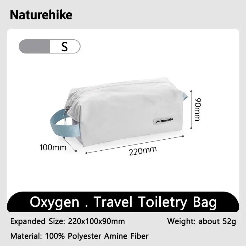Naturehike Oxygen косметичка дорожная серая S