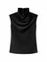 Топ Another Tomorrow Cowl-neck draped top, размер 50