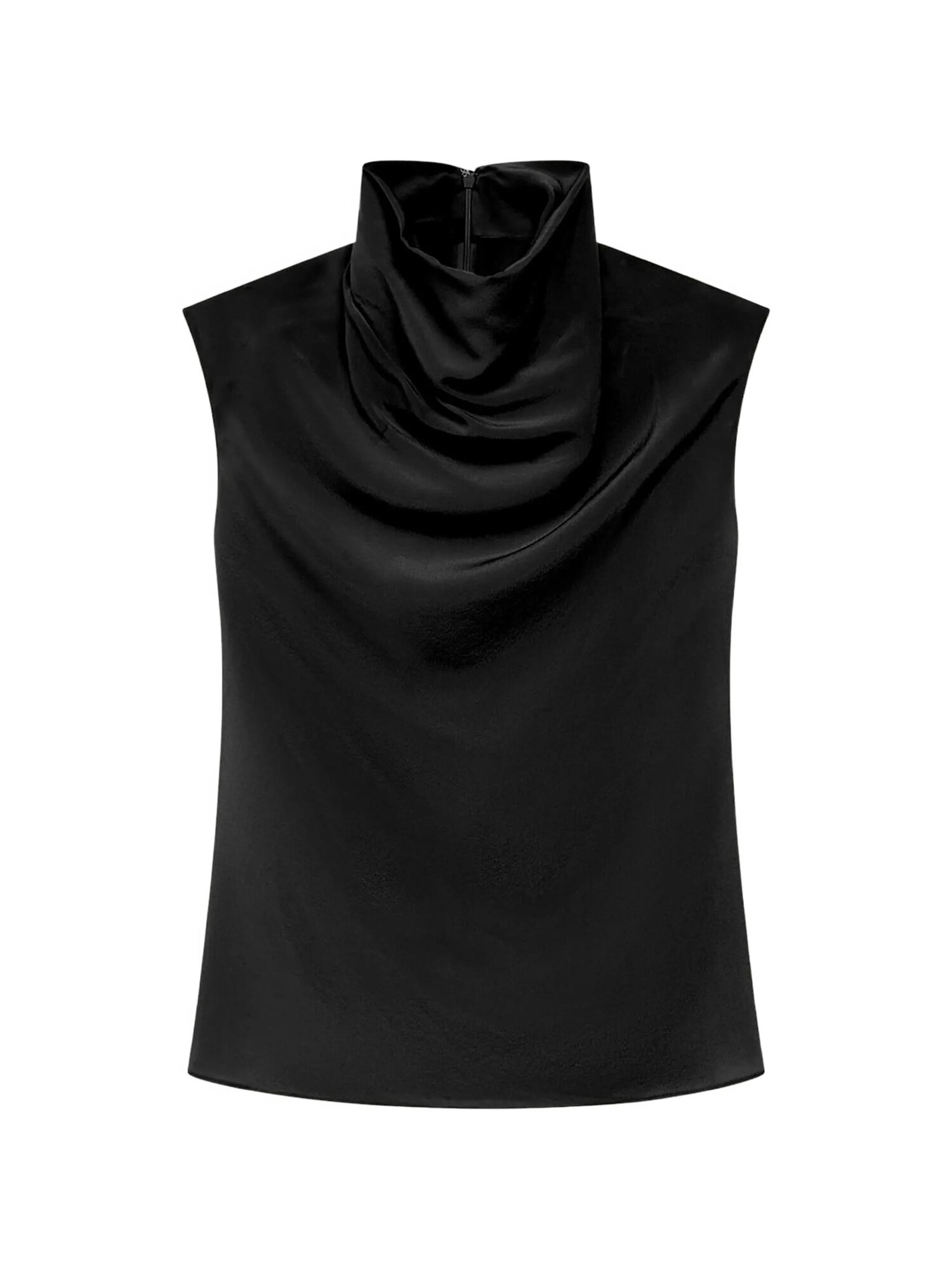 Топ Cowl-neck draped top