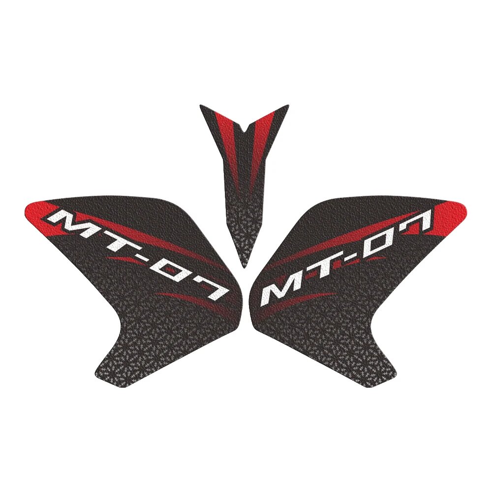 Для Yamaha MT-07 MT07 MT 07 2018-2020 противоскользящая защита бака мотоцикла 3D наклейки на топливный бак наклейки на мотоцикл аксессуары