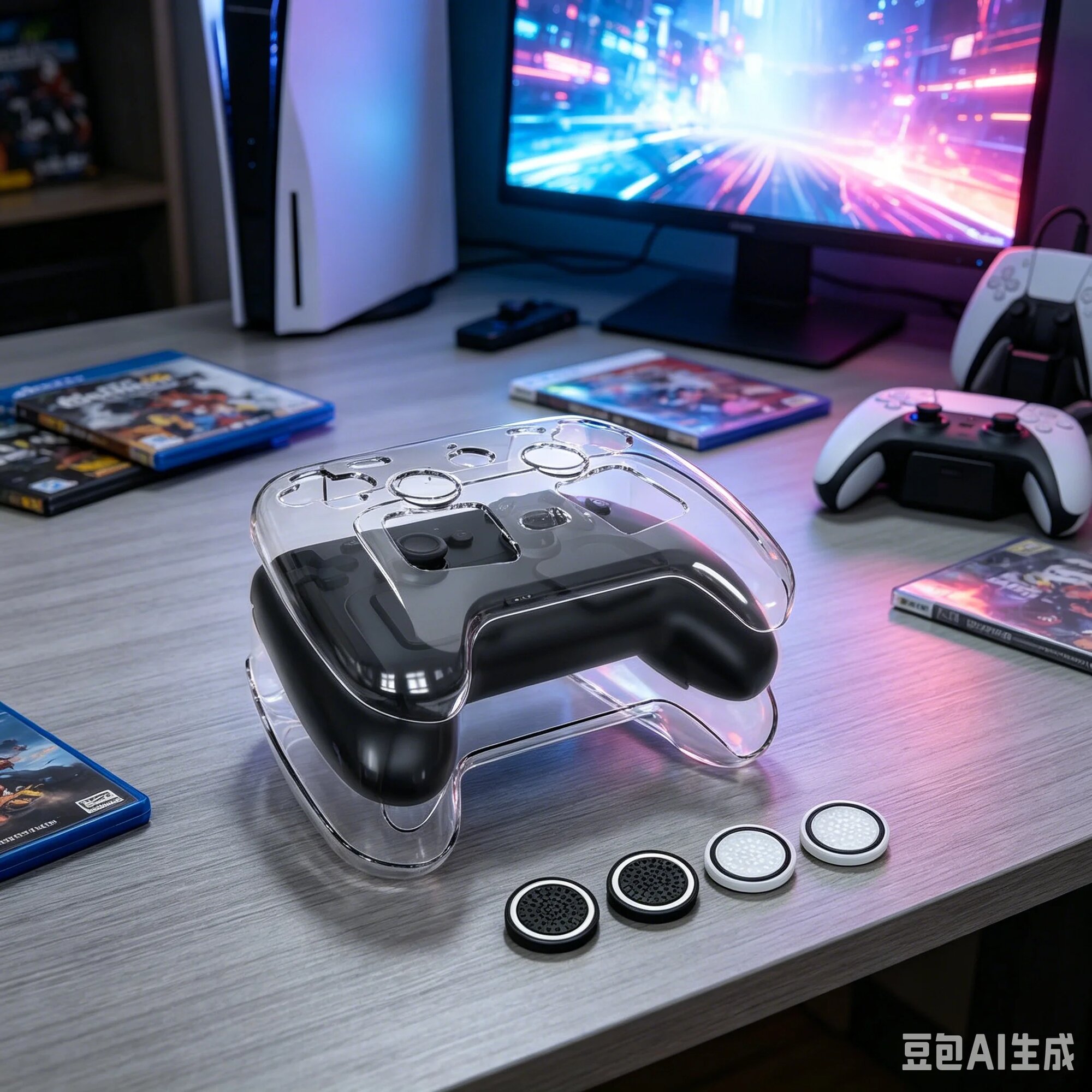 Прозрачный чехол для Steam Controller 2 iHseno