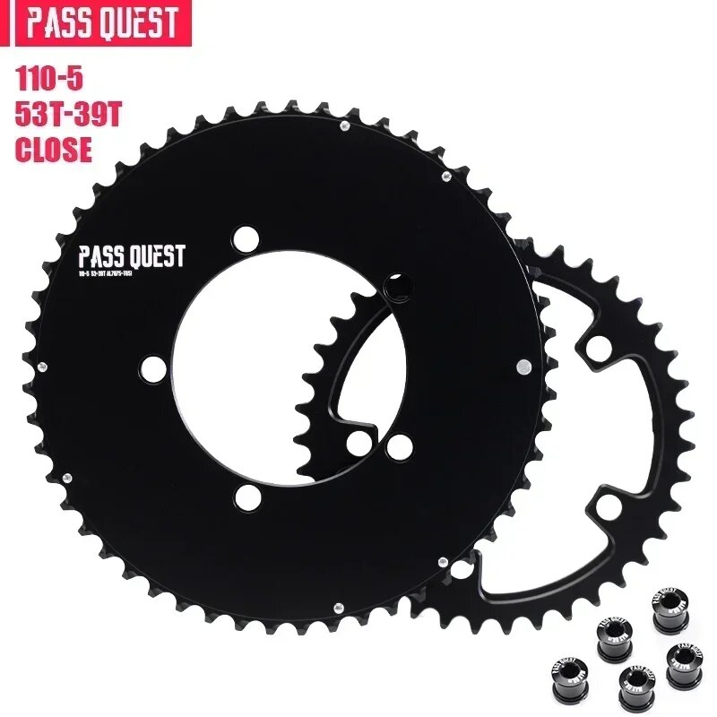 PASS QUEST Звездочка 53-39T BCD110 CLOSE