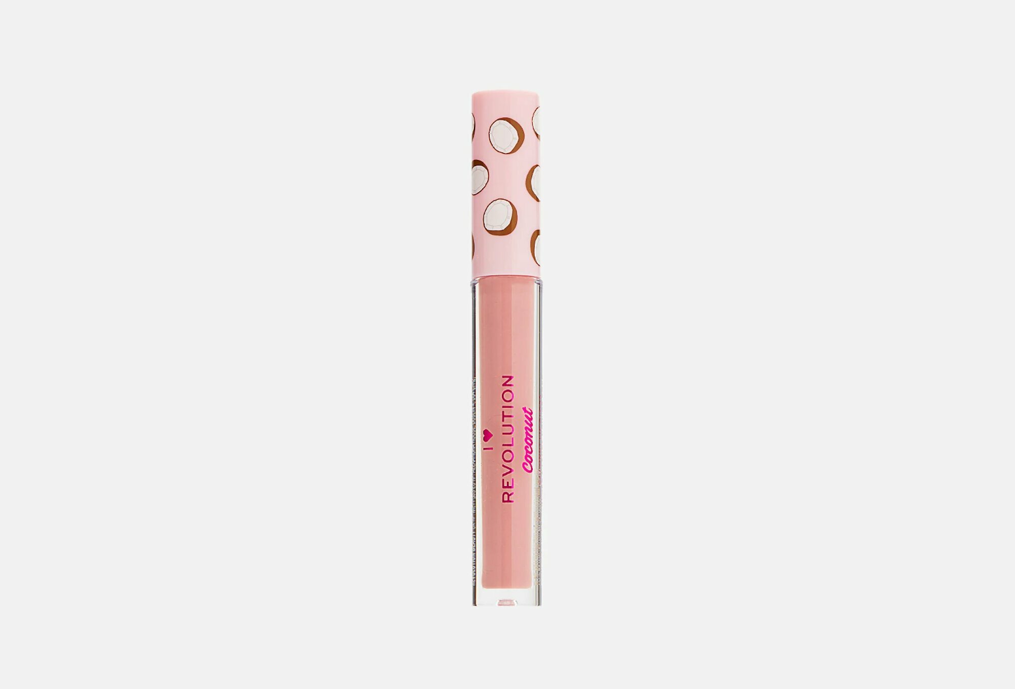 Блеск для ГУБ I HEART REVOLUTION Tasty Coconut Nude 2.2 мл Meringue