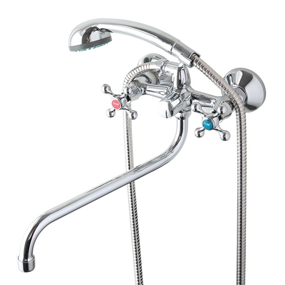 Смеситель для ванны FRAP F2619-2, хром