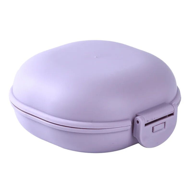 Пластиковая мини-мыльница purple, 1PC