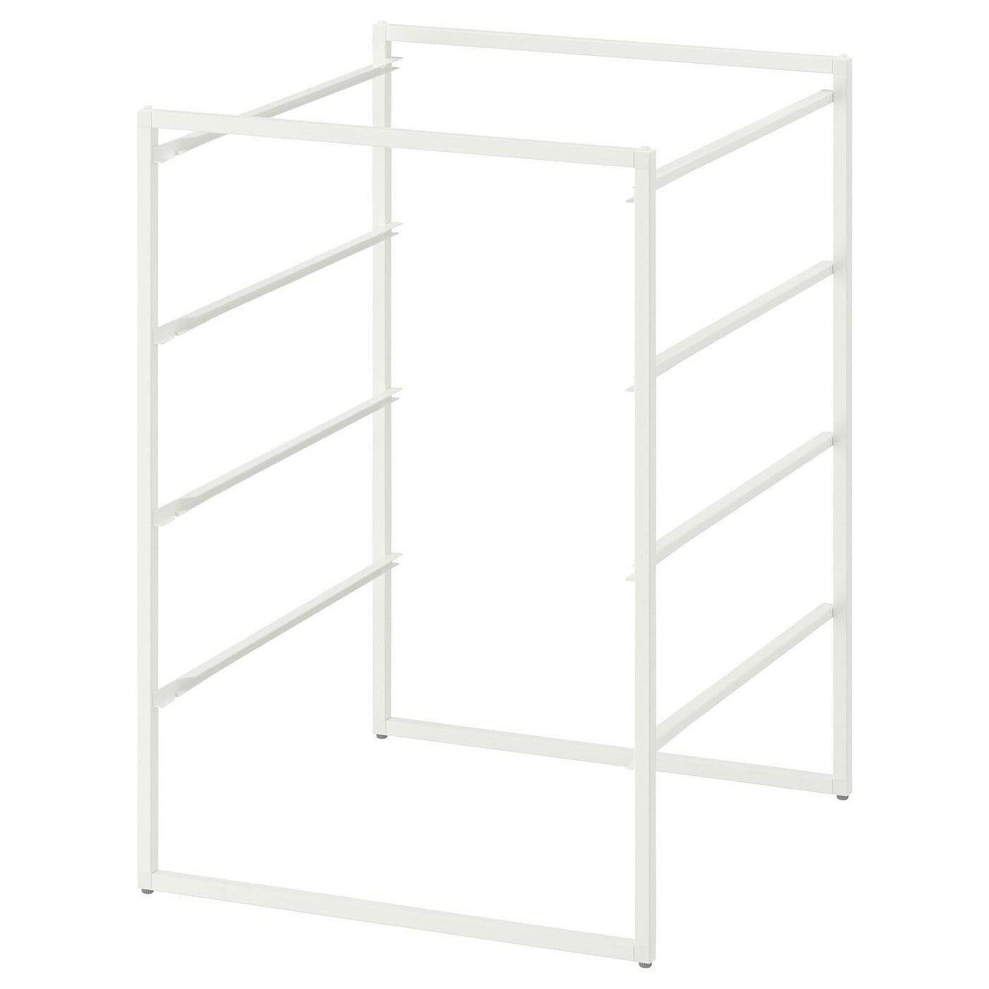 Стеллаж IKEA JONAXEL, сталь, цвет белый, для ванной, 50x51x70 см