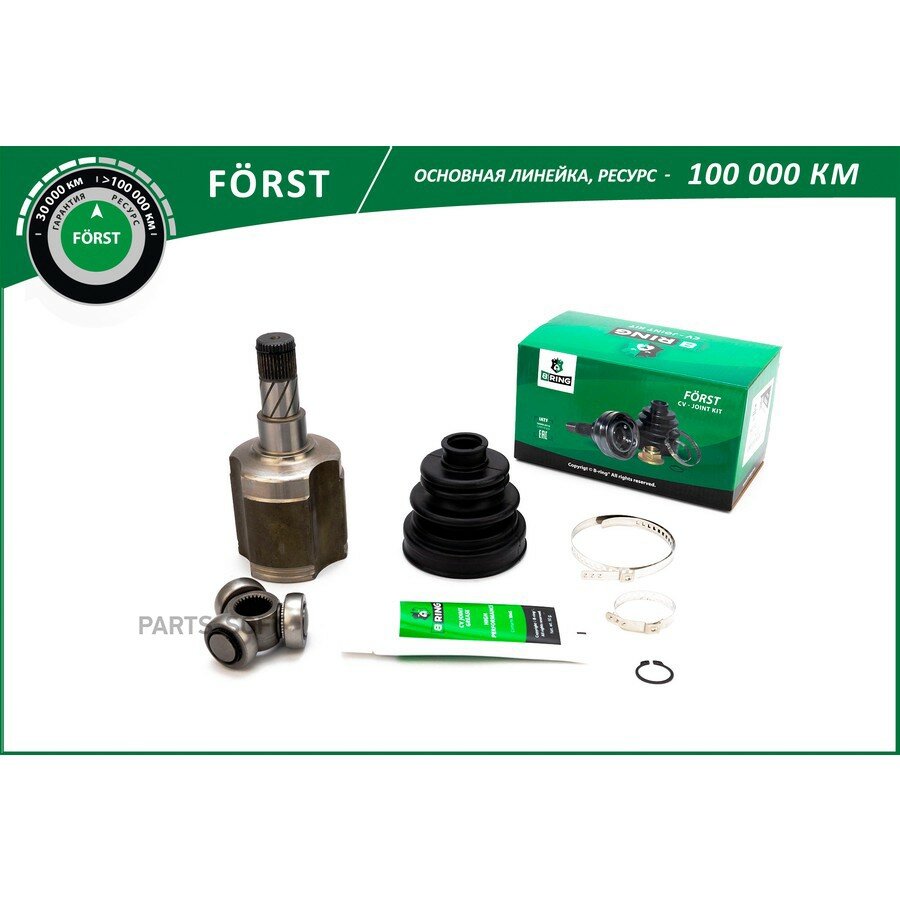 BRING BIC1712 Шрус DAEWOO Espero (95-99), Leganza (98-02) (внутр.) [34/29] () B-RING FORST