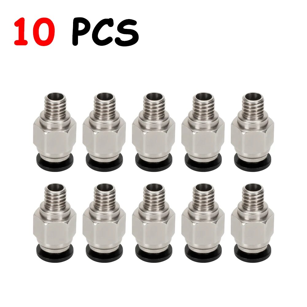 Пневматический фитинг PC4-M6 для 3D-принтеров PC4-M6-10pcs