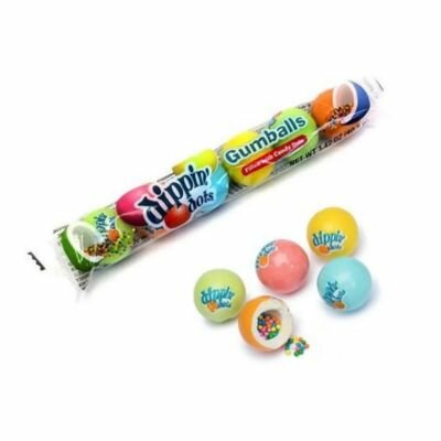 Жевательная конфета с начинкой Droppin' Dots Gumballs 40г (США)