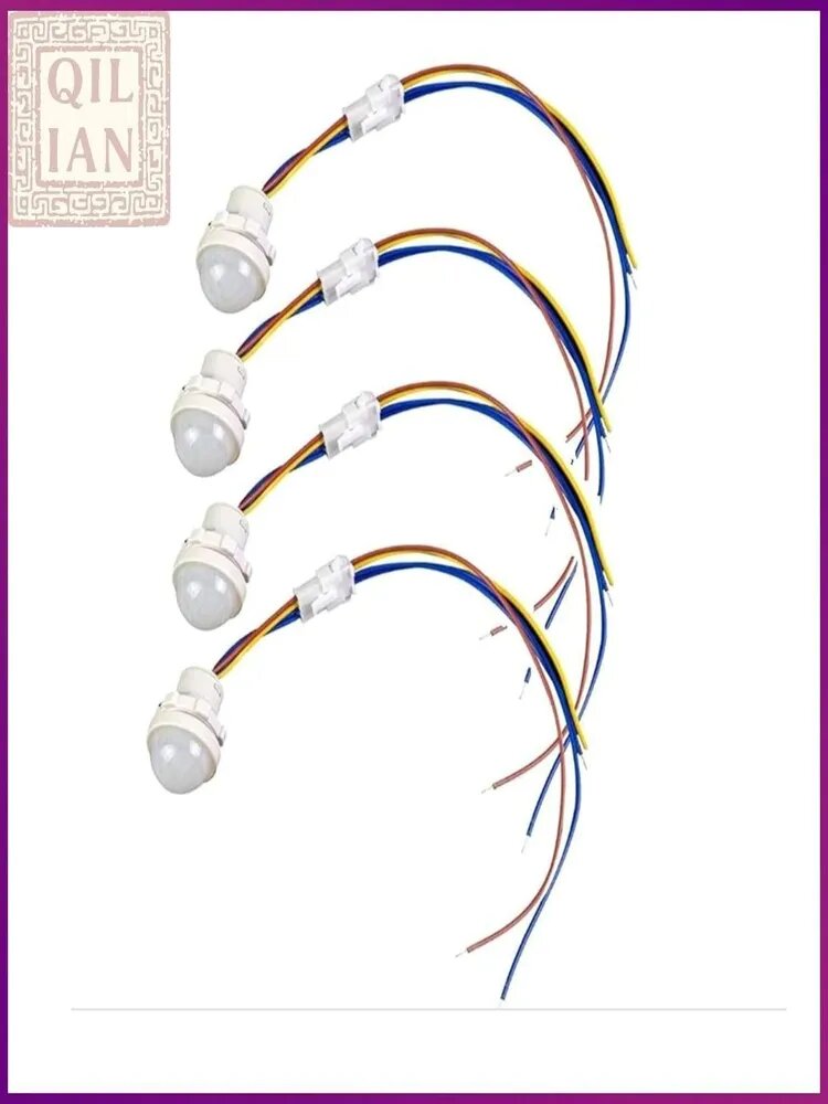 4 шт. Датчик движения, выключатель света, PIR Smart Detection AC110-240V, потолочный или настенный выключатель