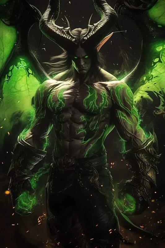Картина по номерам /World of Warcraft/40x50cm цифровая живопись маслом, Бескаркасный