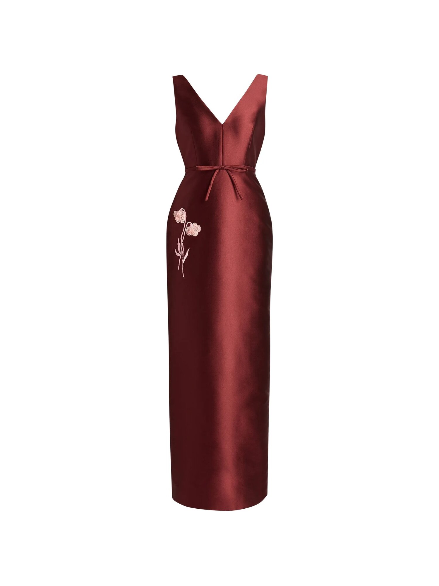 Платье Embroidered Mikado gown