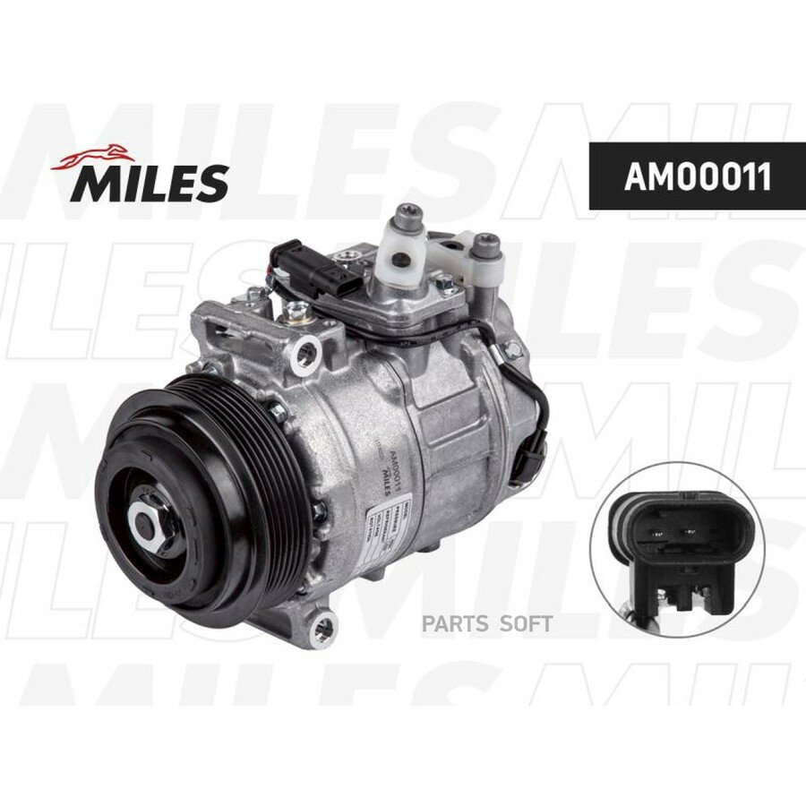 MILES AM00011 Компрессор кондиционера ()