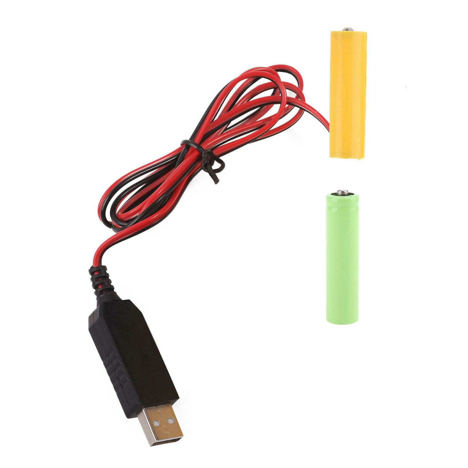 USB 5V2A в 3V блок питания для 2x LR6 AA, 2m
