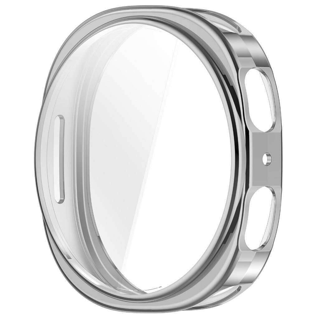 Чехол глянцевый для GXY Watch 8 40/44 мм, Посеребрение - 44mm