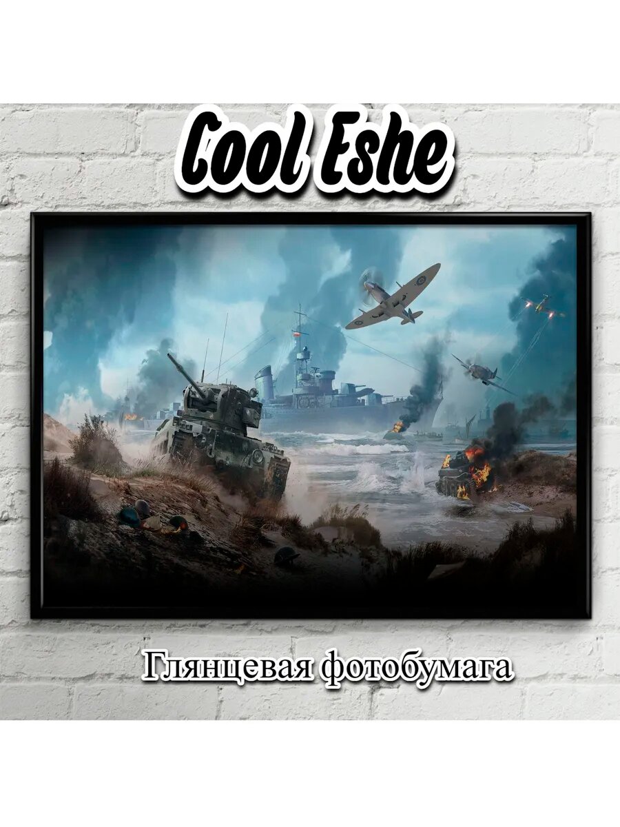 Постер "mir tankov wot world of tanks matilda" А1