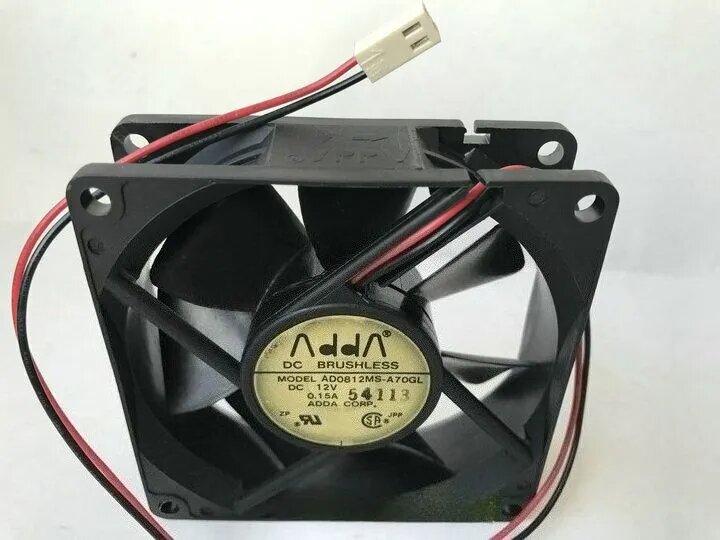 Adda AD0812MS-A70GL 8025 80mm12v 0.15A Бесшумный источник питания шасси -