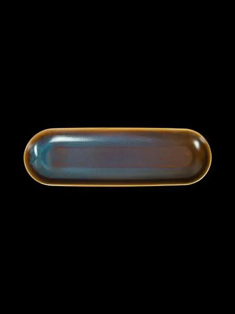 Блюдо сервировочное Corone Terra, фарфор, 33x10 см