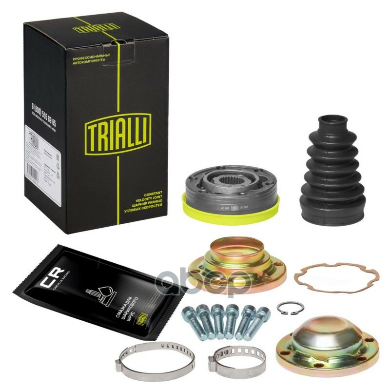 ШРУС для а/м Skoda Octavia A5 (04-)/VW Golf IV (97-) (внутр.) TRIALLI GO 1807 Trialli арт. GO 1807