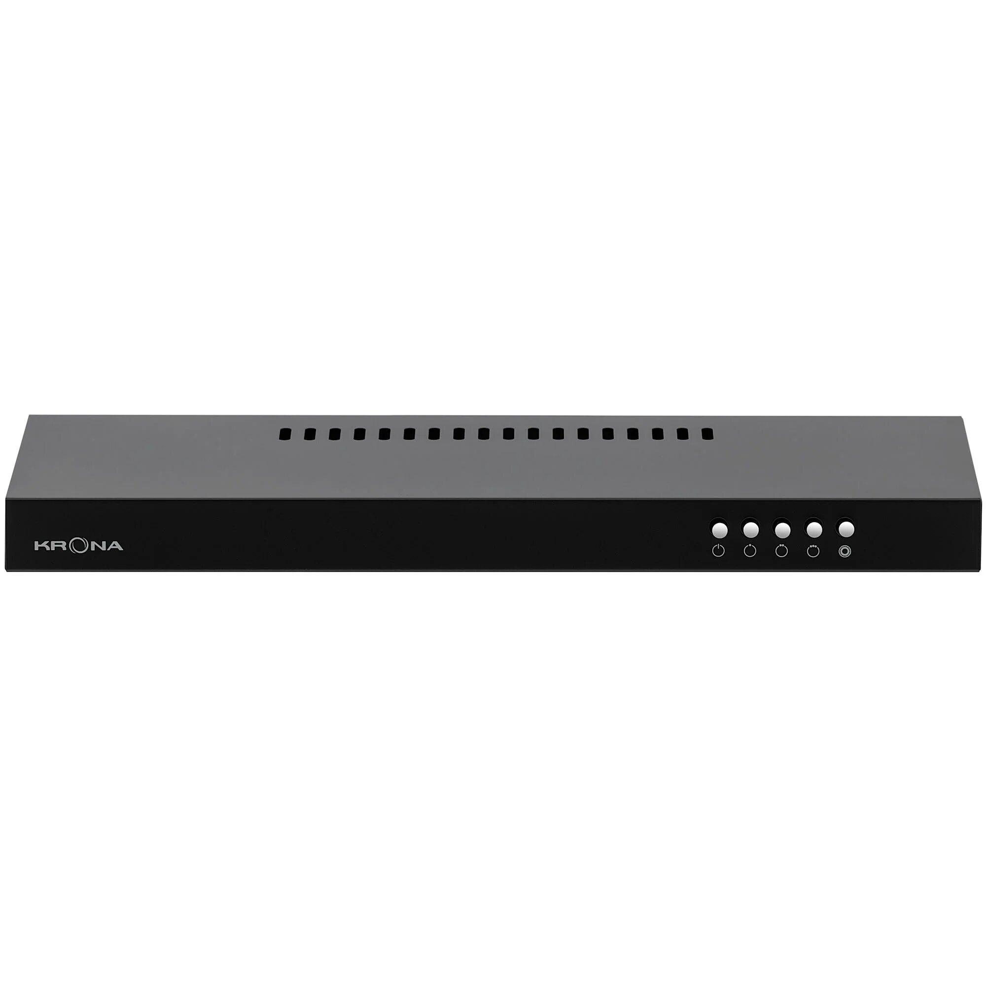 Вытяжка встраиваемая Krona JESSICA slim 500 black PB, отвод/циркуляция, 350 м³/ч, 3 скорости, черный