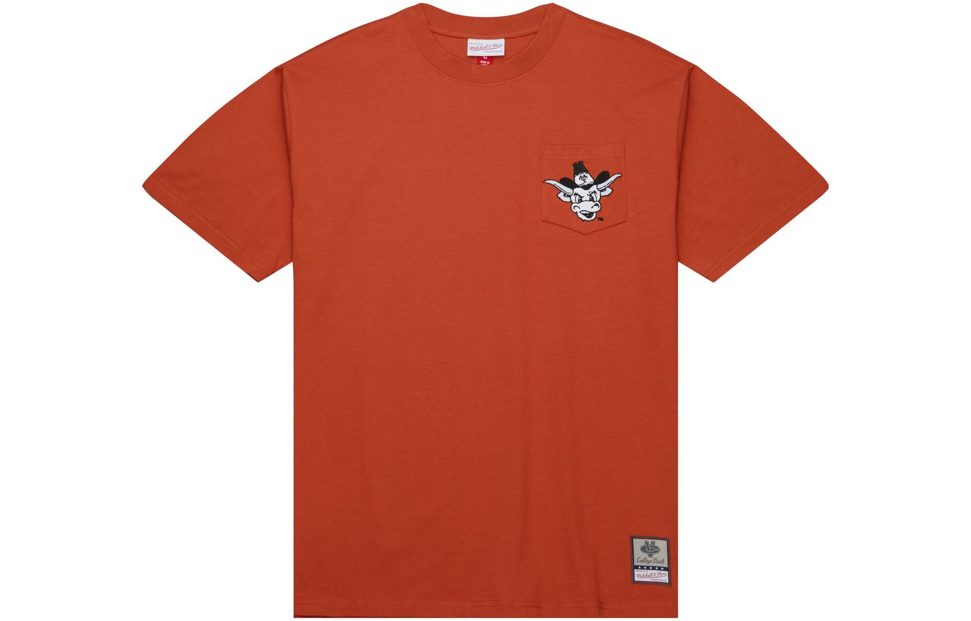 Футболка Brick Red Crew Neck Moderate