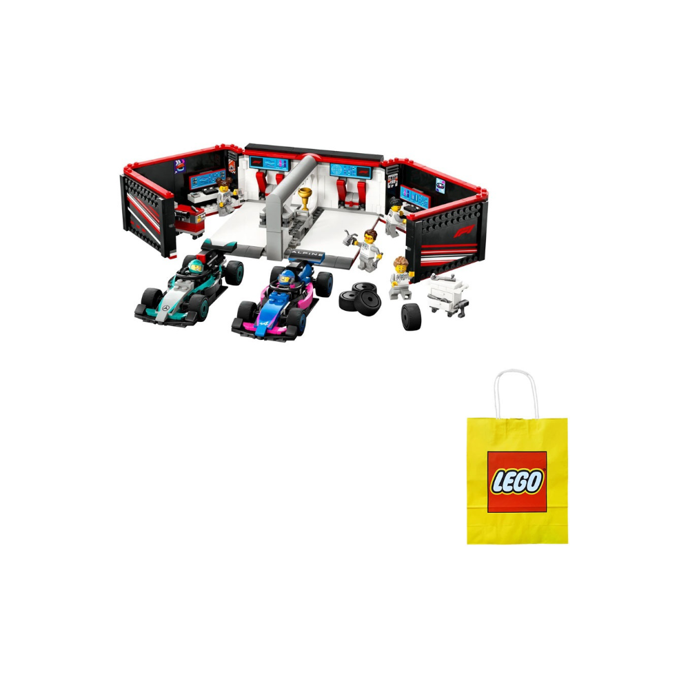 LEGO F1 Гараж и Mercedes Конструкторы 678 шт. 60444
