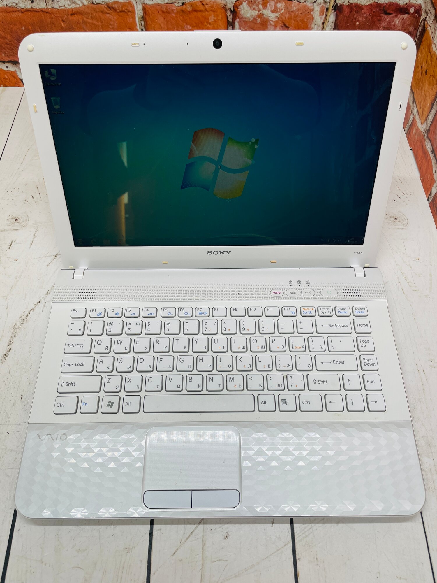 Ноутбук 14, Sony VPCEK, AMD E450, 4 Gb DDR3, 500 Gb HDD, AMD Radeon HD 6320