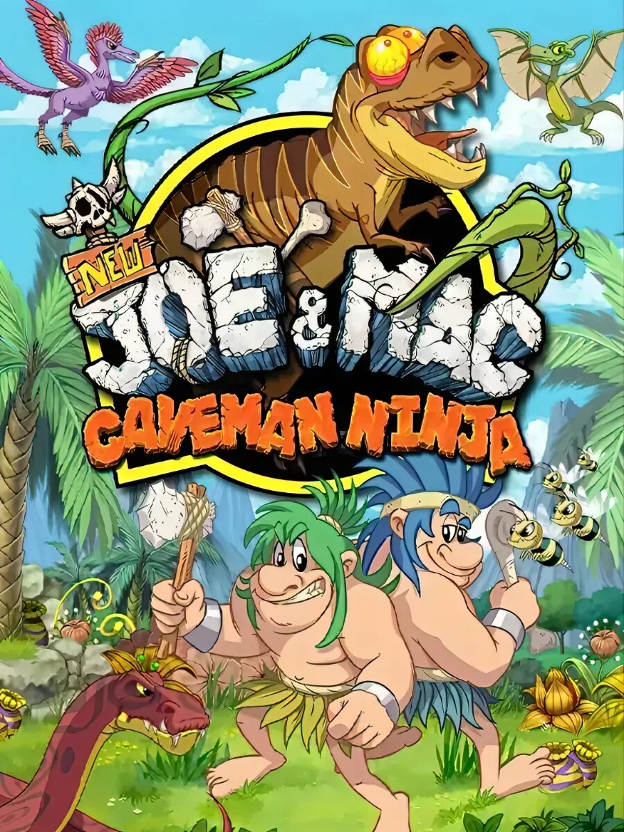 New Joe and Mac Caveman Ninja, игра для ПК (на флешке USB)