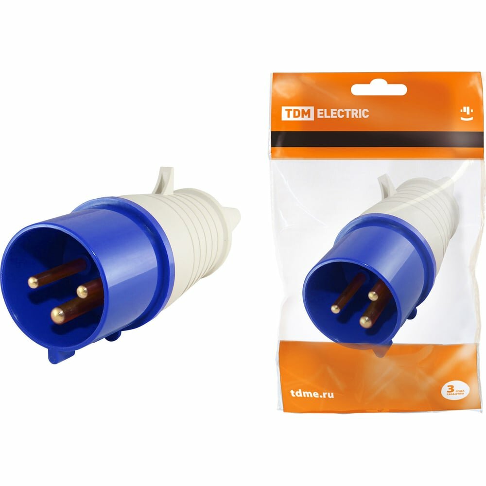 Вилка 023 TDM ELECTRIC SQ0601-0004