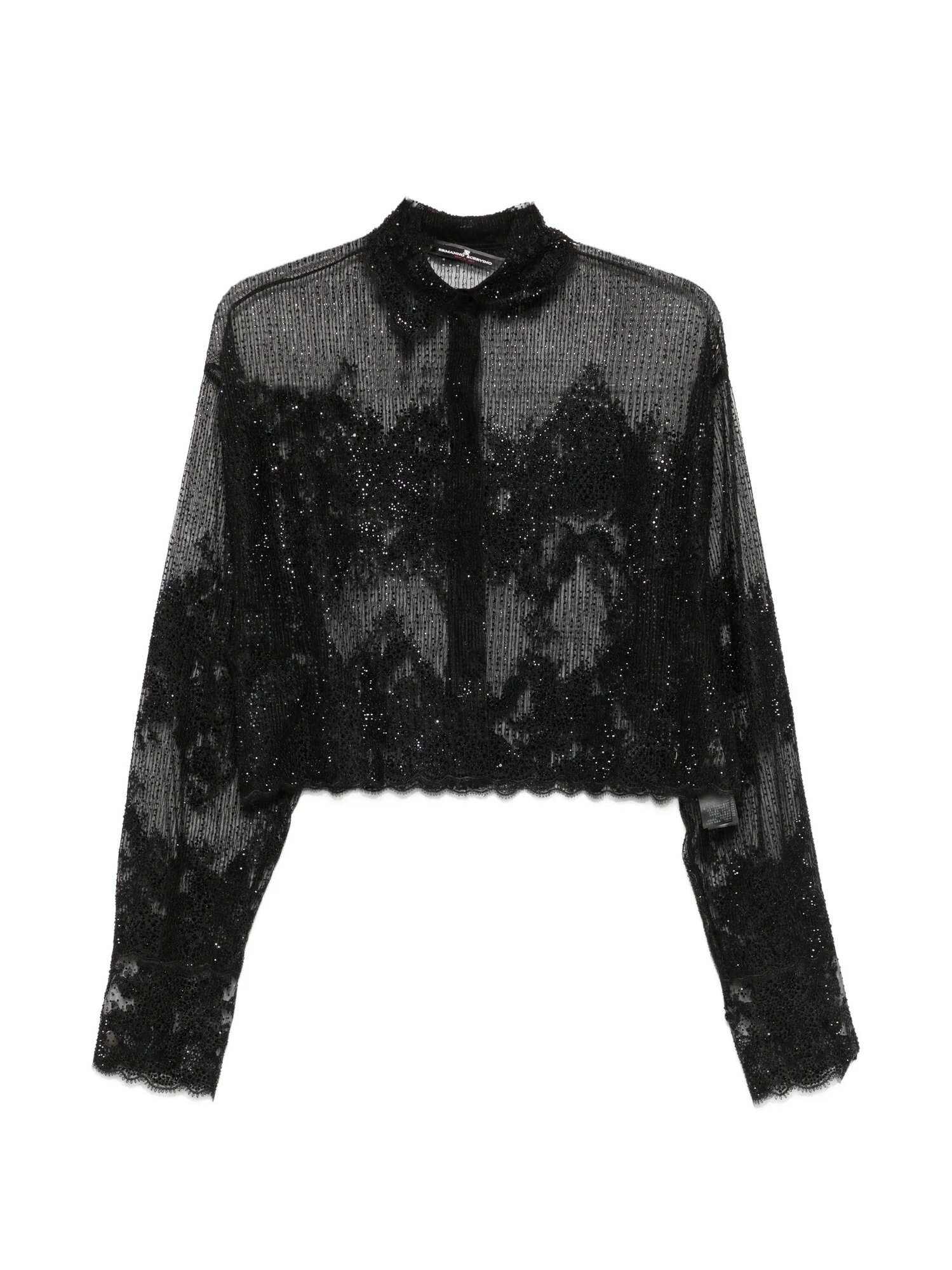 Рубашка Sequin-embellished buttoned shirt