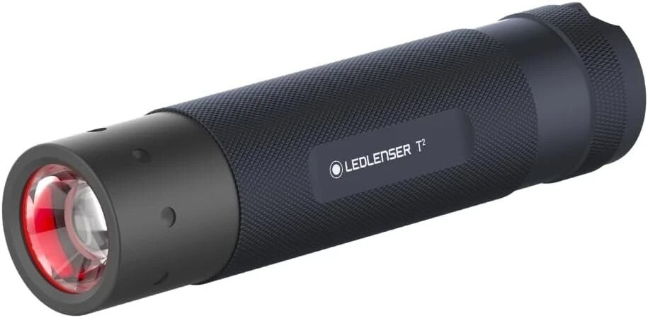 Светодиодный фонарик Ledlenser T2, 25-летний юбилей, карманный размер, 240 лм, луч 180 м