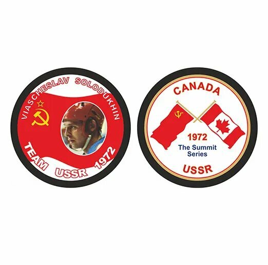 Без бренда Шайба Team Canada-USSR 1972 Солодухин
