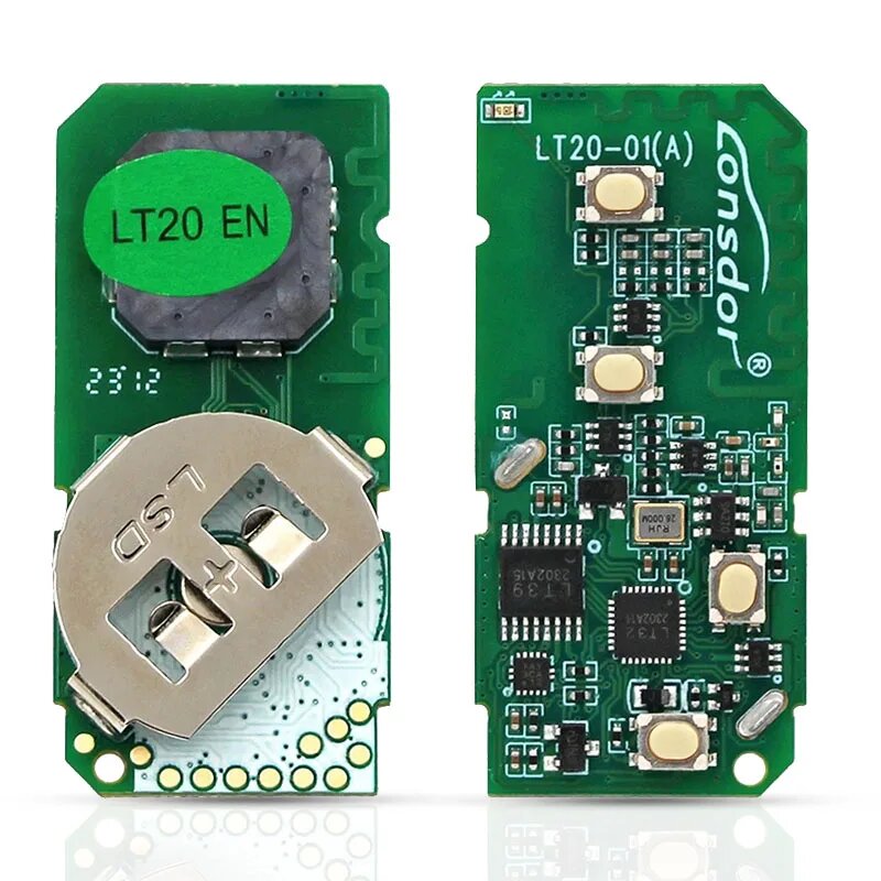 Пульт Lonsdor LT20 EN для Toyota/Lexus/Subaru, Color: LT20 01 PCB