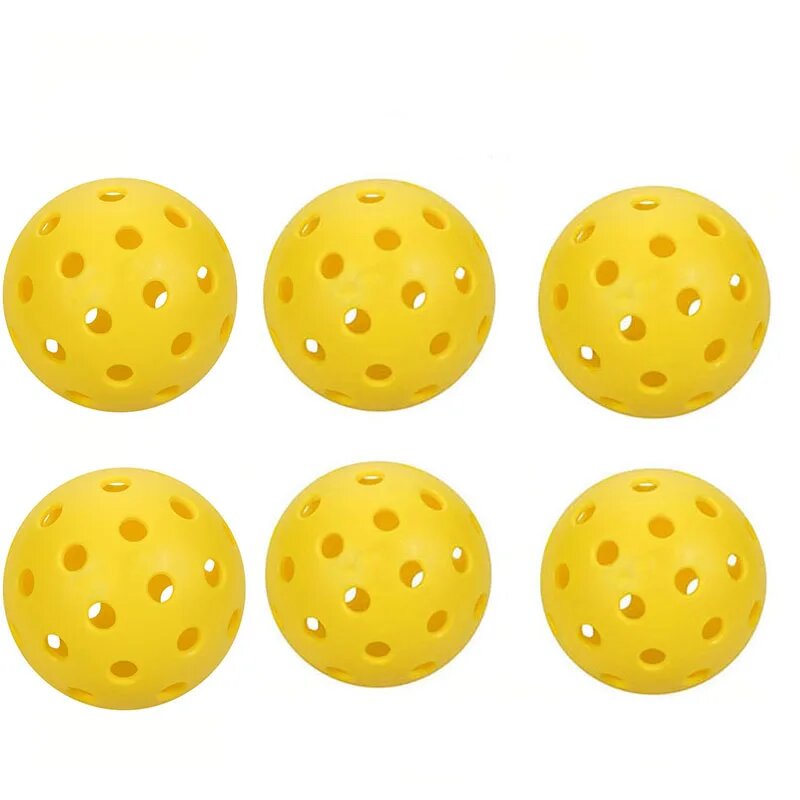 Мячи для пикълбол 26г 2/4/6 шт 40 holes-6 balls