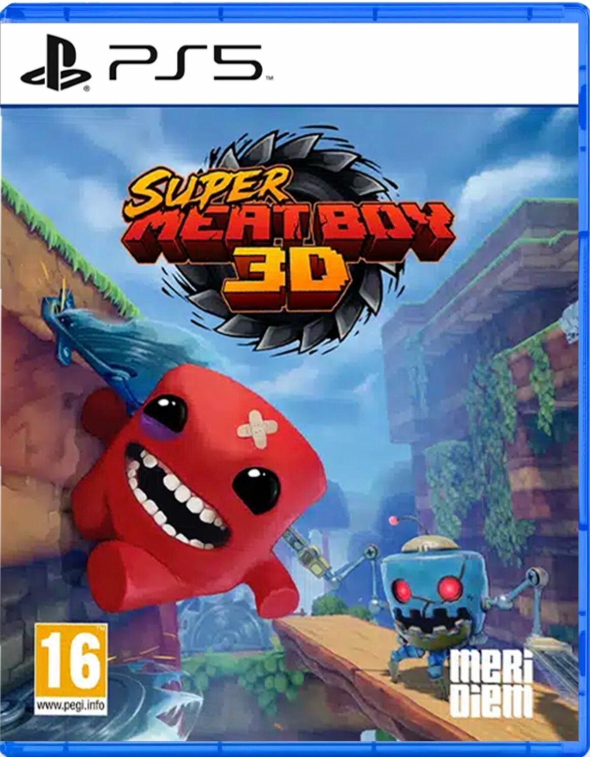 Игра Super Meat Boy 3D (PlayStation 5, Русские субтитры)