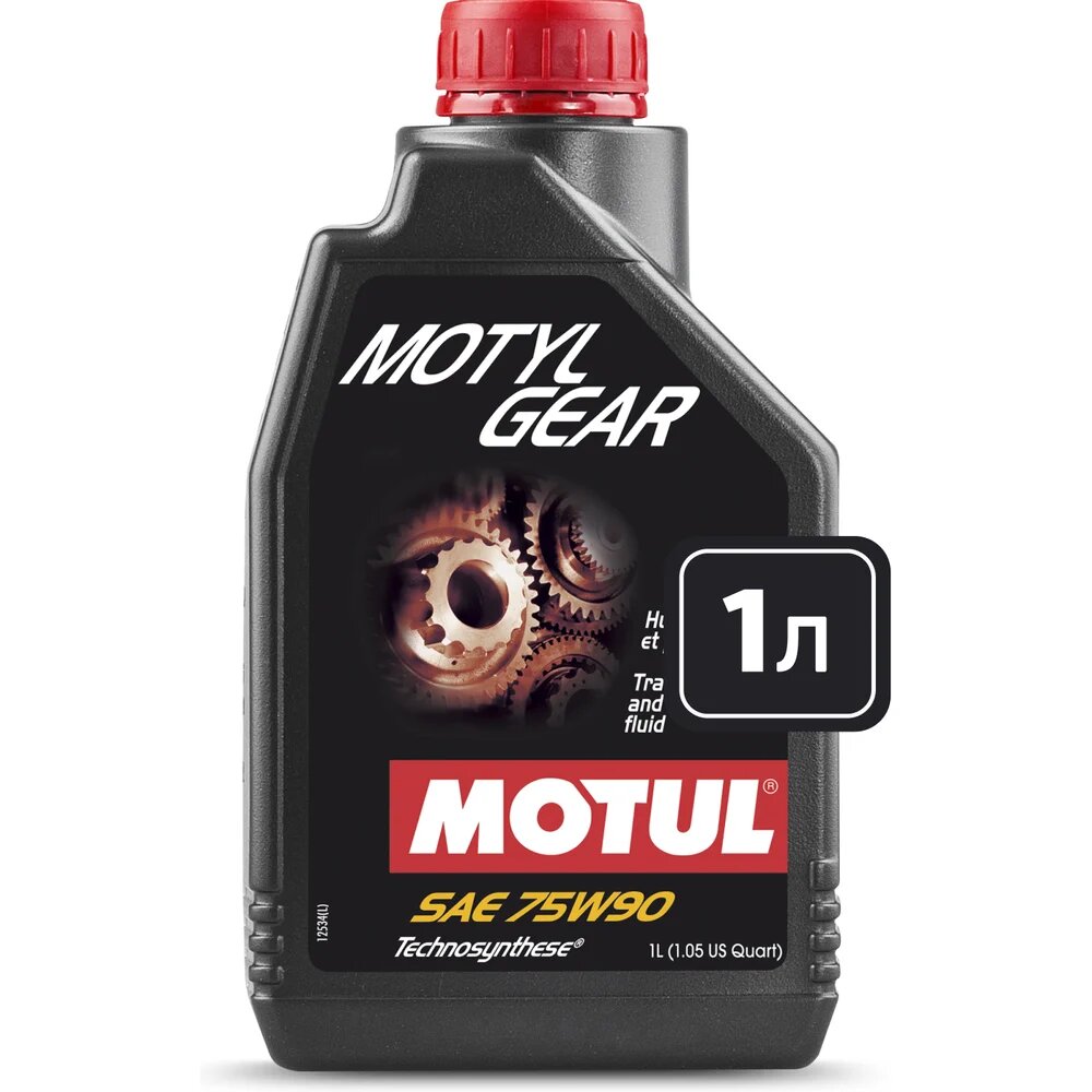Масло трансмиссионное MOTUL MOTYLGEAR 75W90 1 л 113523 для улучшения защиты