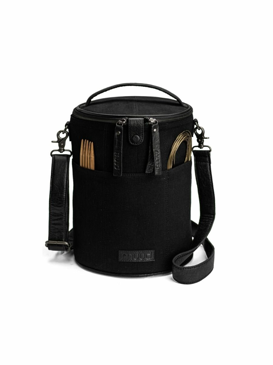 Сумка-органайзер проектная Canvas Saturn XL Black, MUUD, в картонной коробке
