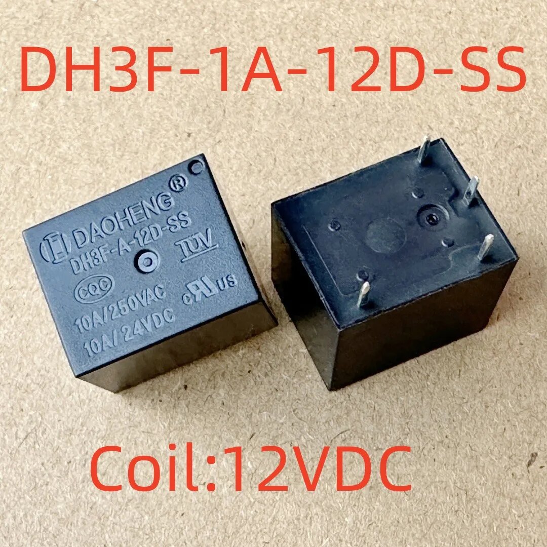 Реле DH3F-A-12D-SS 12V 4-контактное