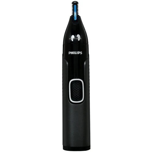 Триммер для волос Philips NT5650/16, для бровей, ушей, носа, влагозащищенный, черный — фото 1