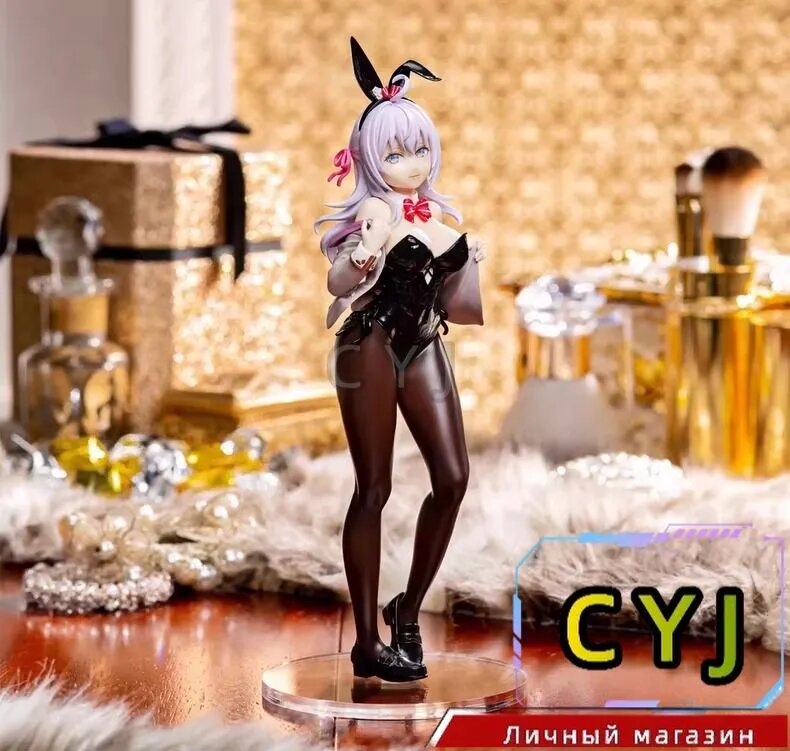 SEGA Фигурки по видеоиграм и фильмам/Alya Sometimes Hides Her Feelings in Russian Luminasta Alisa Bunny/CYJ