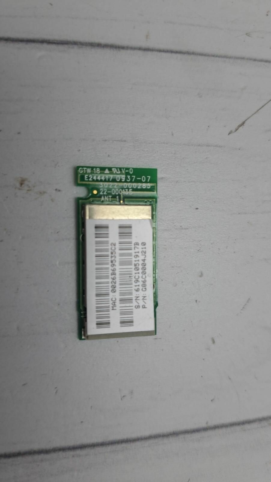 Модуль Bluetooth для ноутбука Toshiba Satellite T110-12F. 0ригинал.